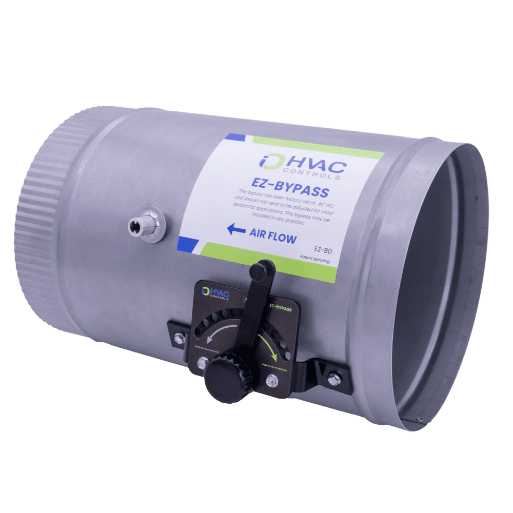 iO HVAC Controls EZ-BD Bypass Dampers EZ-BD-XX