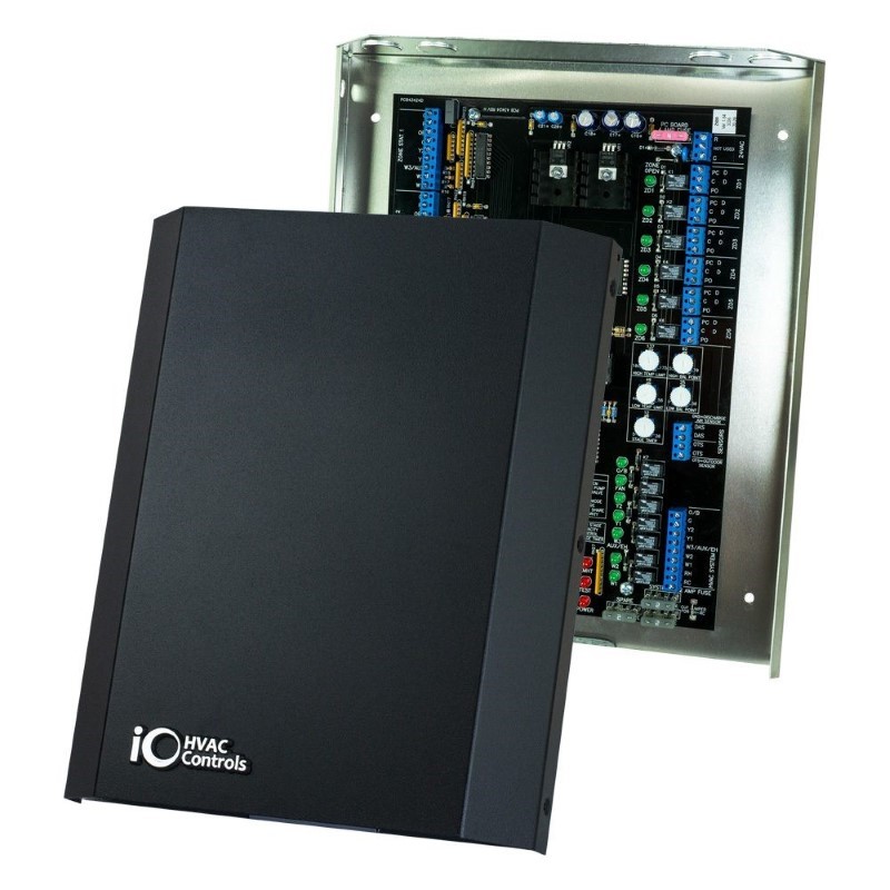 iO HVAC Controls ZP6 6-Zone Universal 3H/2C Zone Panel ZP6